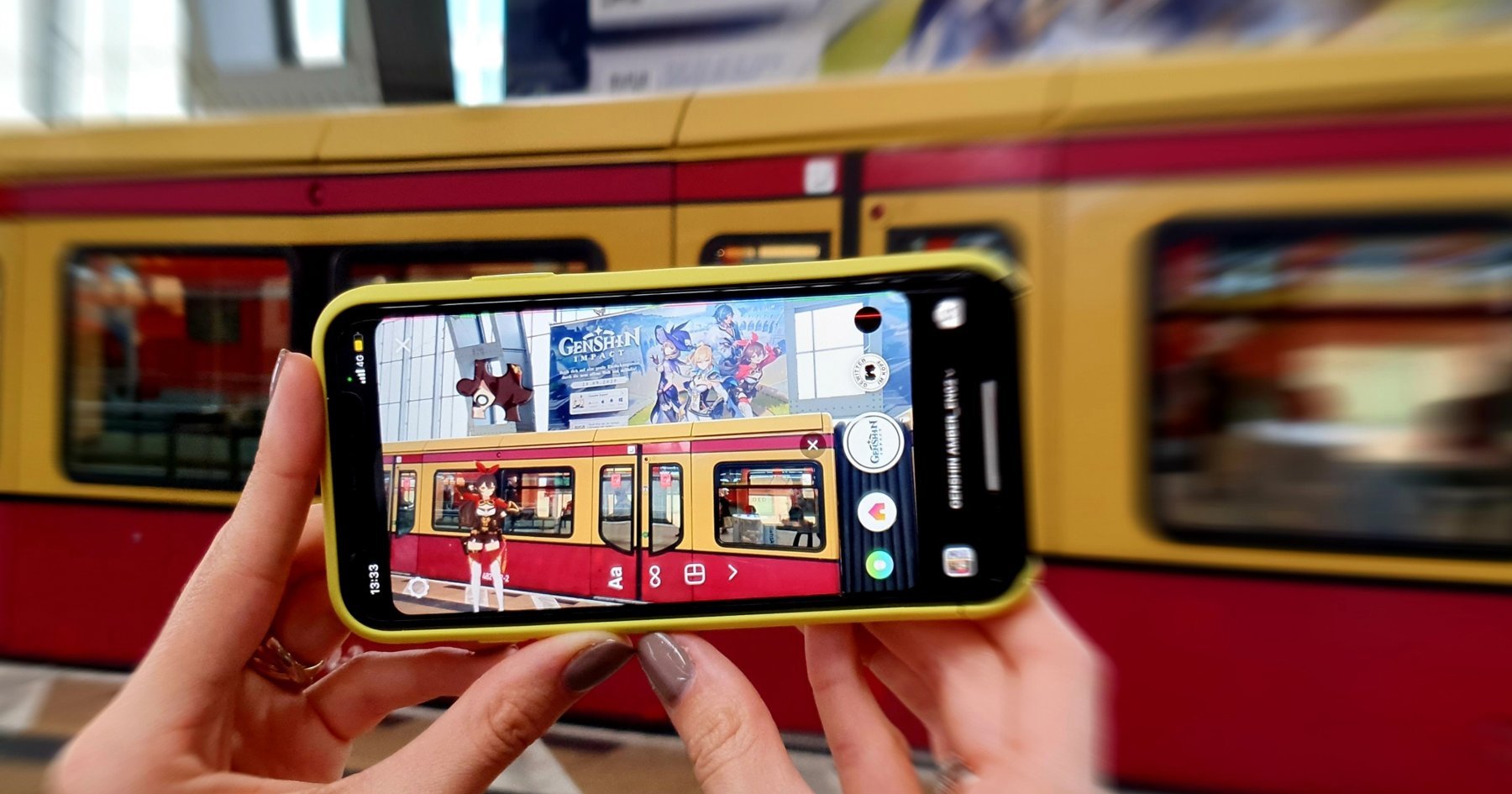 STRÖER | Cases MIHOYO Case OOH Augmented Reality | STRÖER